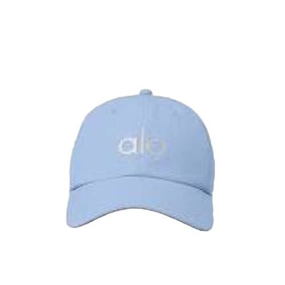 Accessories | Pastel Blue Baseball Cap With Minimalist Logo Embroidery ...